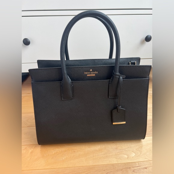 kate spade | Bags | Kate Spade Black Handbag Perfect For Work Or A Chic ...